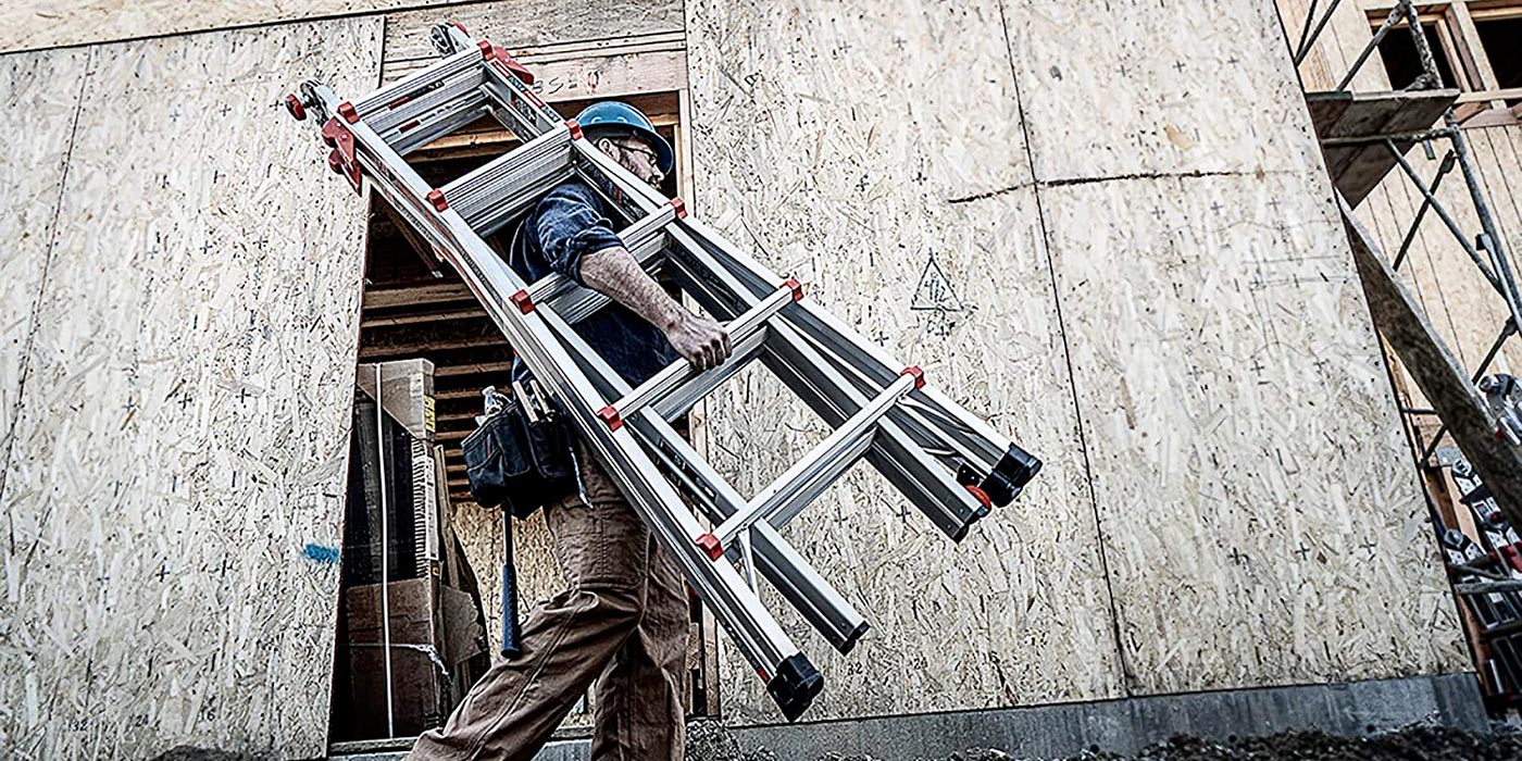 Little Giant's 22-foot Velocity multi-purpose ladder steps down in ...