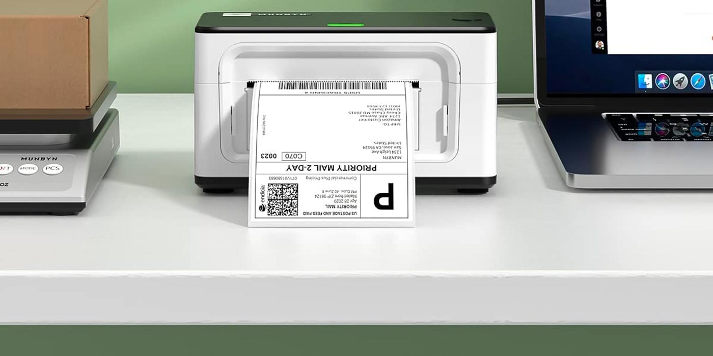 Stop using 8.5x11 paper for labels with this 4x6 thermal printer now at ...