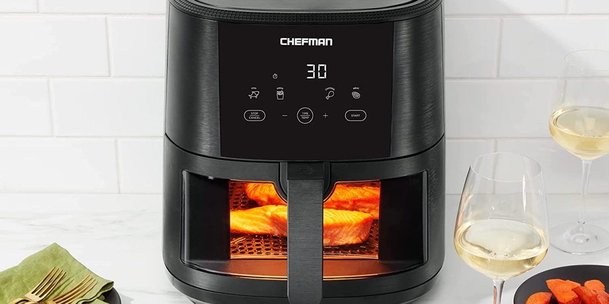 Chefman's 8-qt. TurboTouch Easy View Air Fryer now $80 off for today ...