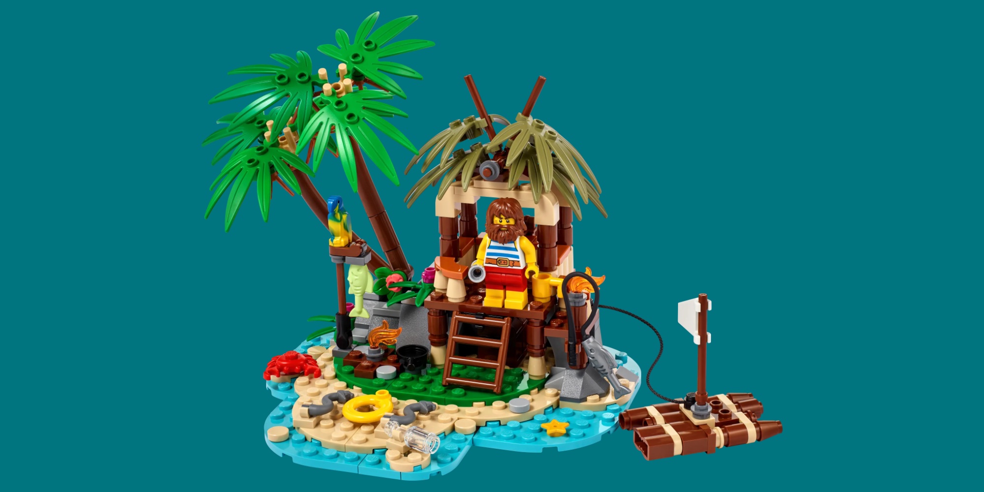 LEGO Ray the Castaway gift with purchase set revealed!