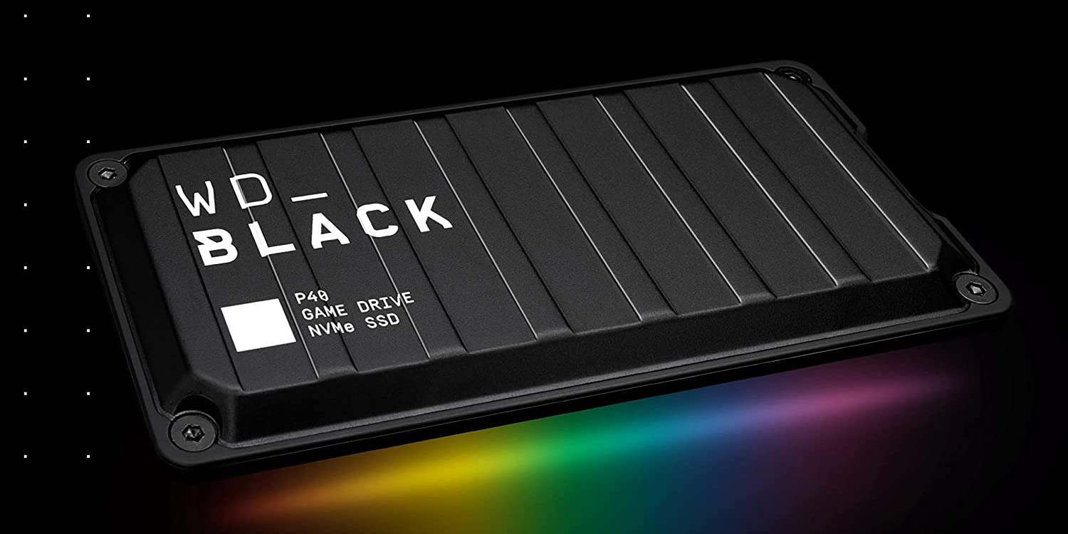 Latest WD_BLACK 1TB P40 Game Drive SSD with RGB lighting now down at $130