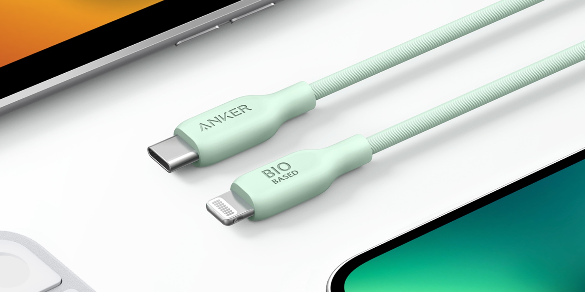 Anker Nano 3 GaN Charger debuts with Bio-Based Lightning cable