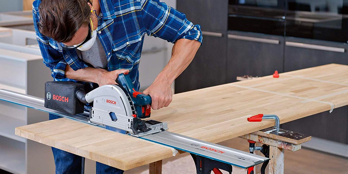 Bosch's 18V cordless track saw includes a FREE 63-inch track at new low ...