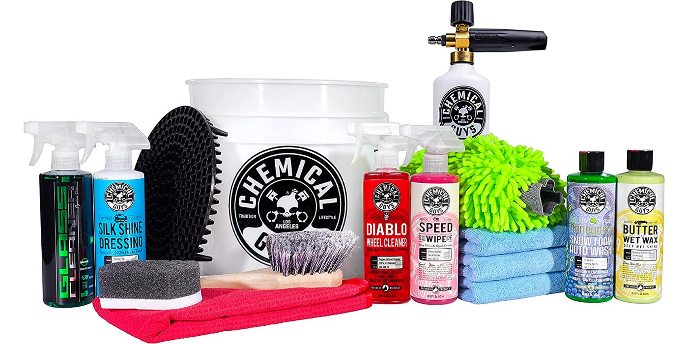 Chemical Guys' 16-piece car wash kit with foam cannon on sale from $76 ...