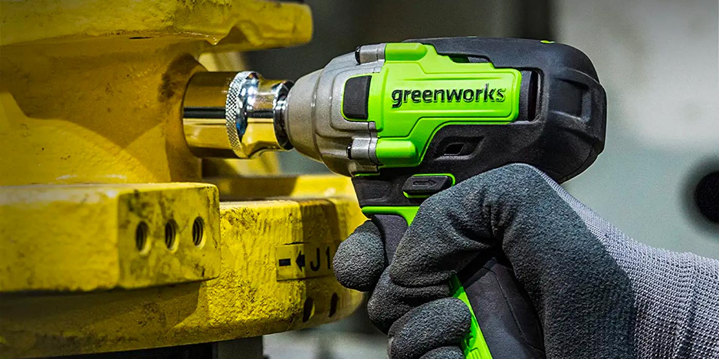 Greenworks' 24V brushless 1/2-inch impact driver with 2,640-in. lbs. of ...