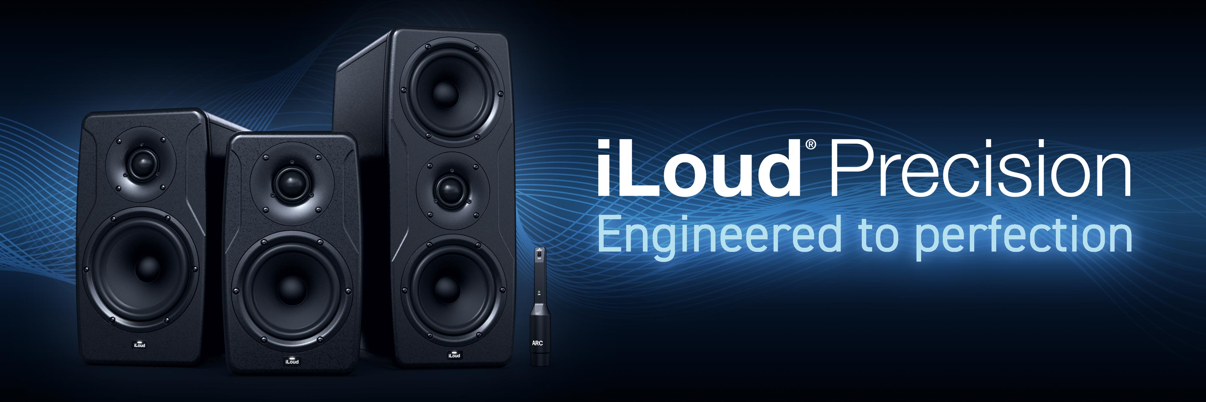 New iLoud Precision monitors with room calibration, DSP emulation