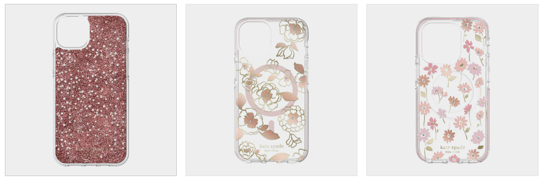 Pretty iPhone 14 cases and Kate Spade's fashion-forward designs