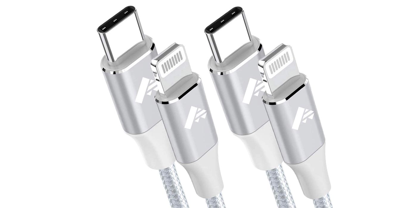 Smartphone Accessories: 2-pack USB-C to MFi Lightning Cables $8 (20% ...
