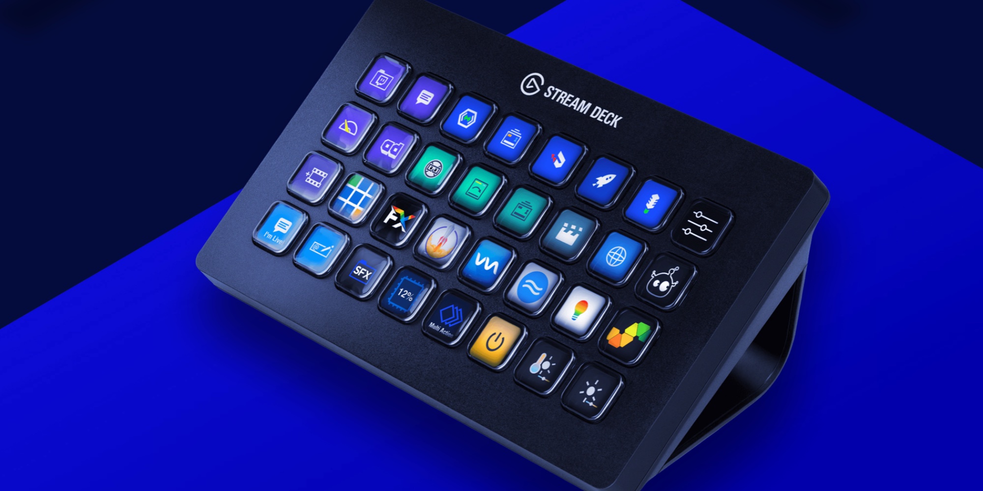 Elgato's Stream Deck XL with 32 customizable LCD keys hits one of its ...