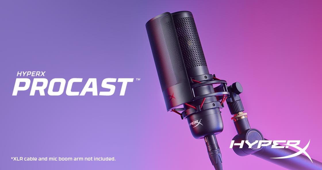 New ProCast Microphone from HyperX launches today