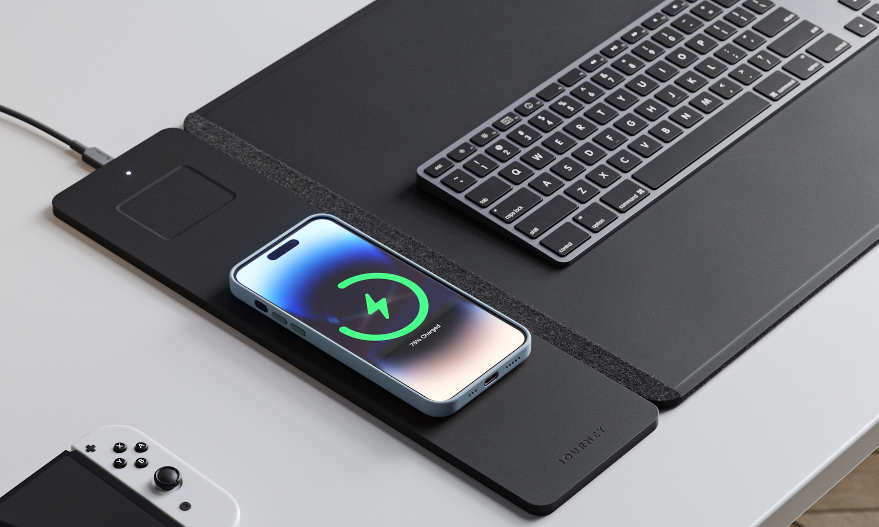 New Wireless Charging Desk Mat from Journey
