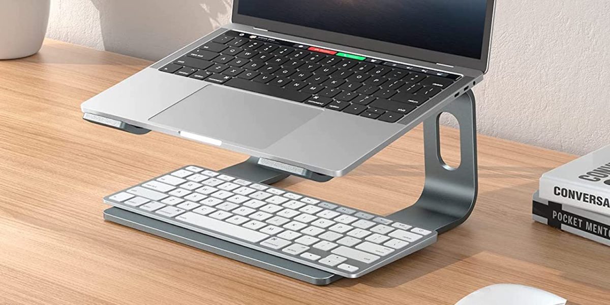 Nulaxy's metal silver snd Space Gray-style MacBook stand now down to ...