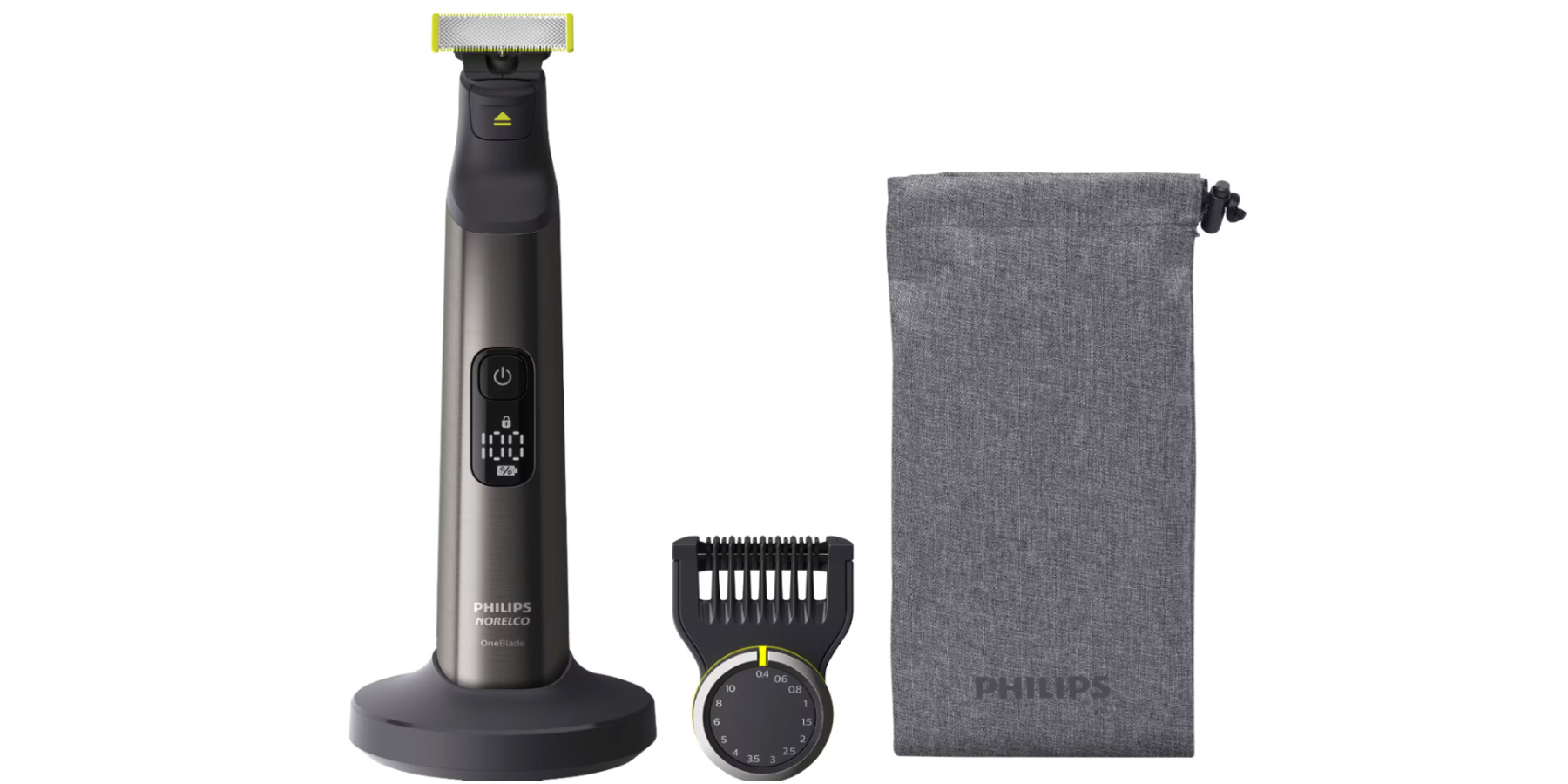 Philips' OneBlade Pro Hybrid Rechargeable Hair Trimmer and Shaver ...