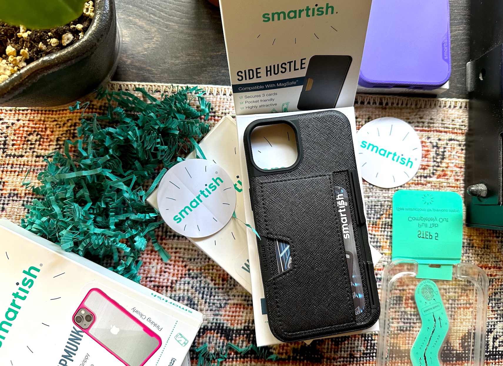 Smartish iPhone 14 Saffiano-textured Wallet Slayer review