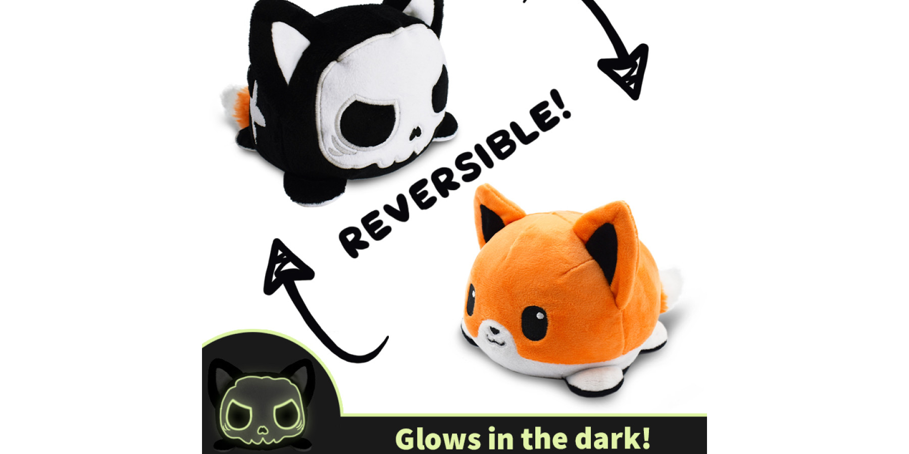 TikTok-famous TeeTurtle Halloween reversible plushies hit Amazon lows ...