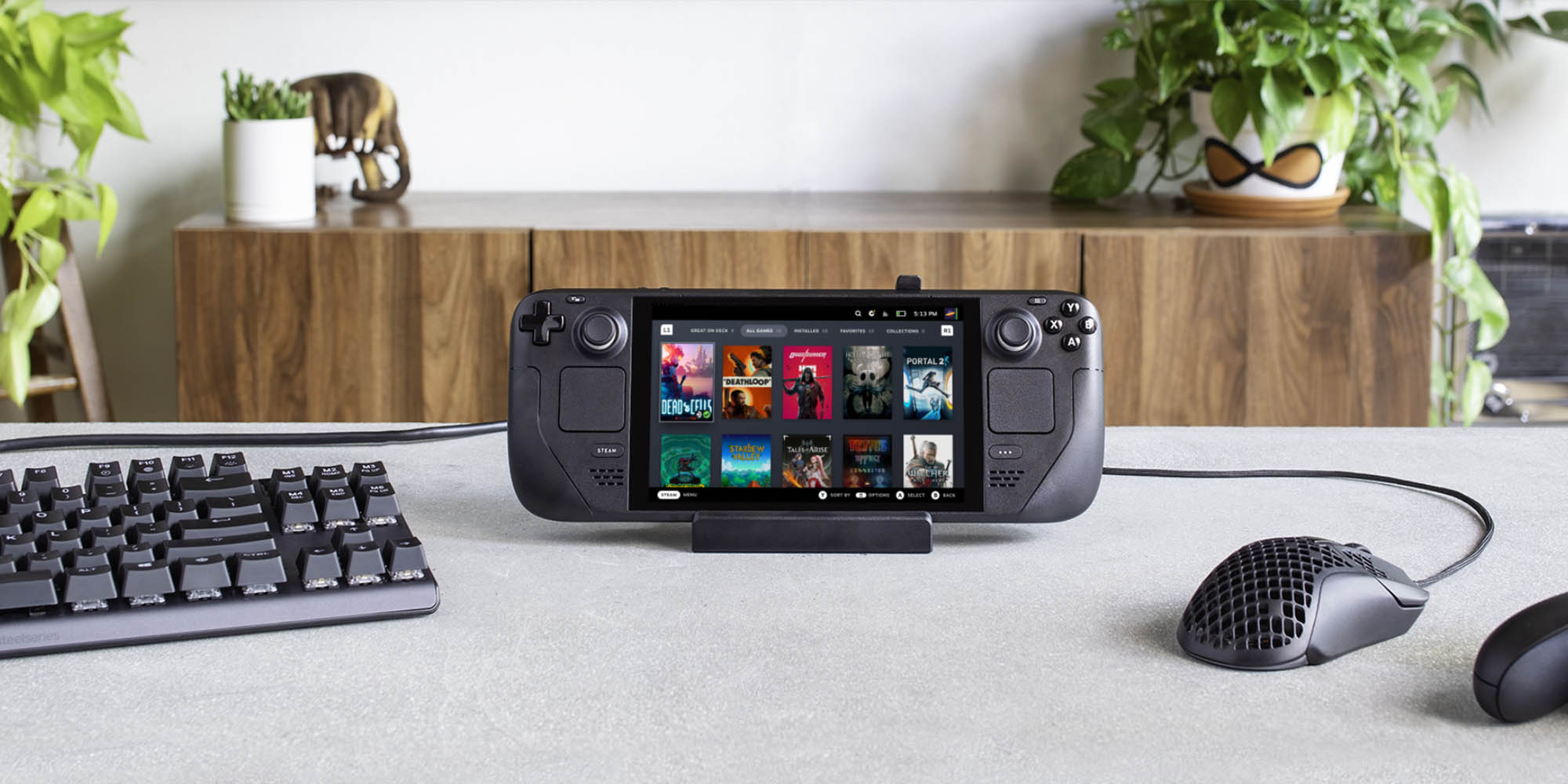 Order a Steam Deck and Docking Station today without reservation