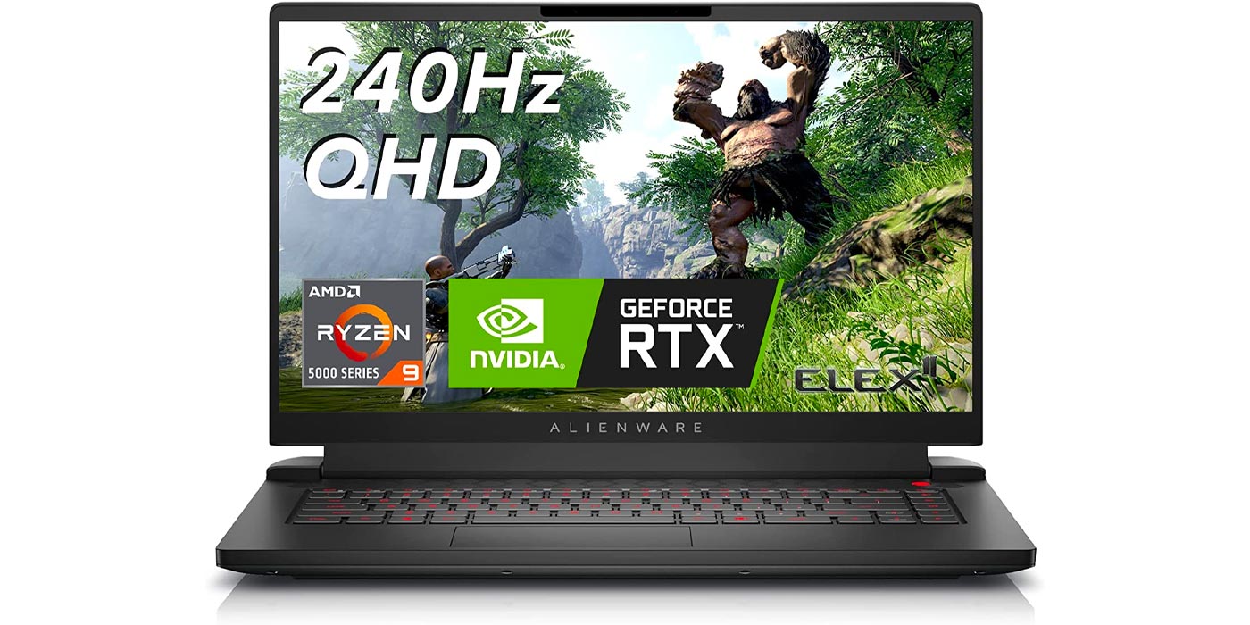 Alienware Ryzen 9 and RTX 3070 Ti gaming laptop packs a 1440p 240Hz ...