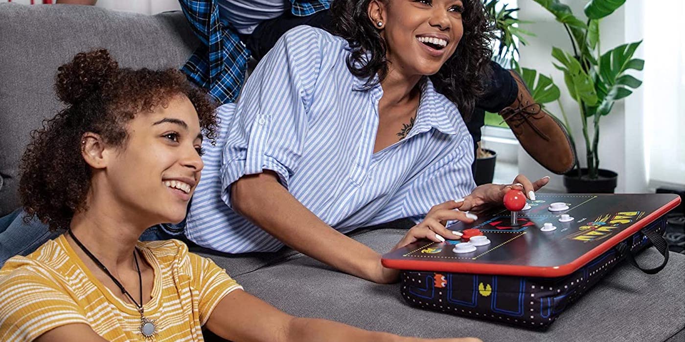 Arcade1Up's wireless PAC-MAN Couchcade console/controller sees rare ...