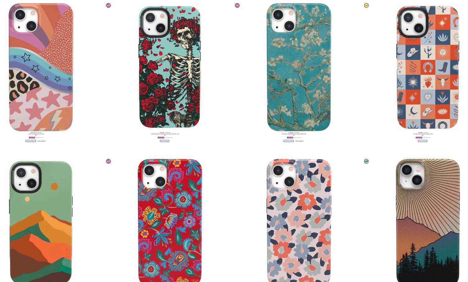 Casely iPhone 14 cases: MagSafe designs and artist renderings
