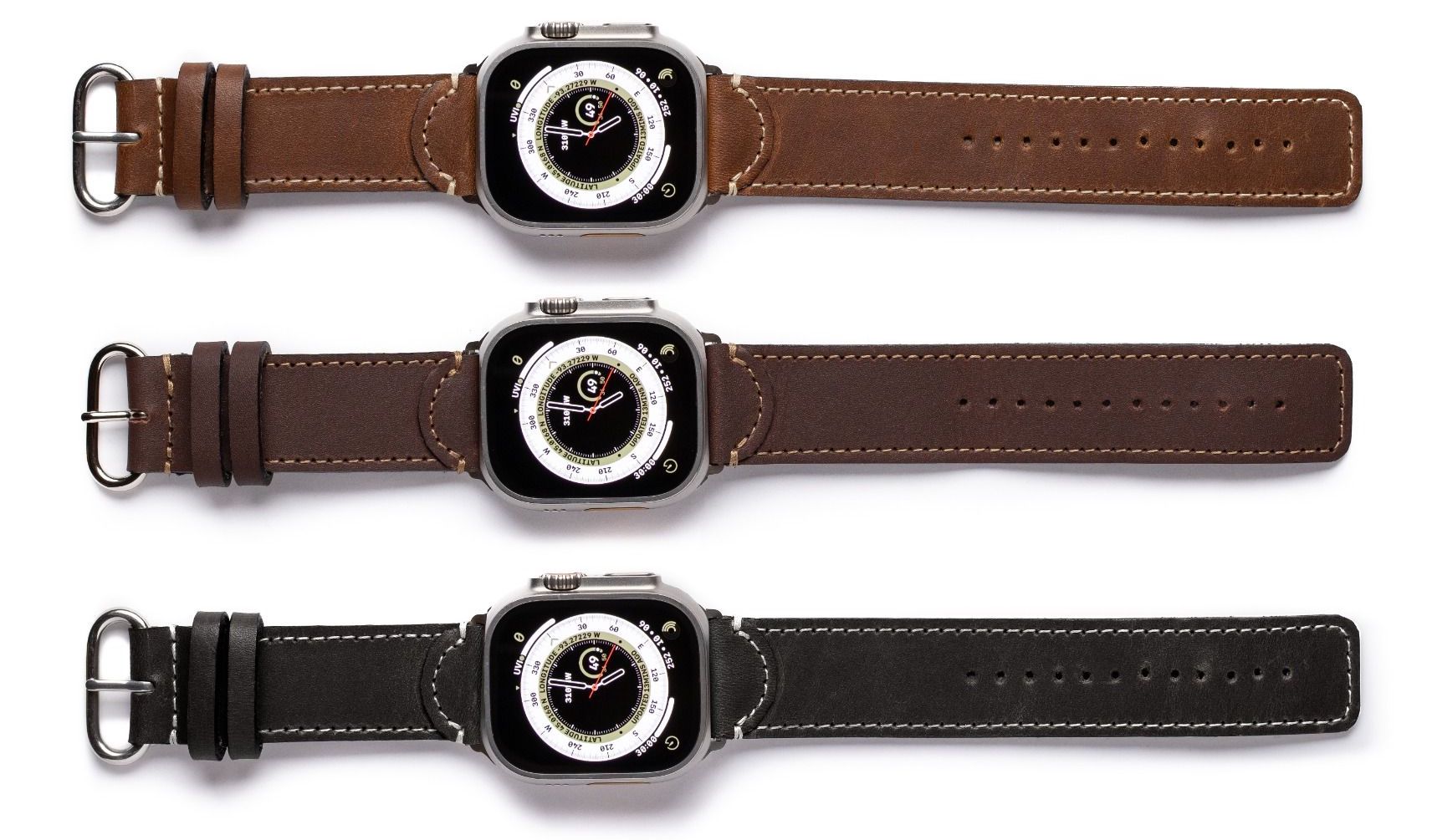New Ultra Leather Strap and Cuff for Apple Watch at 30% off