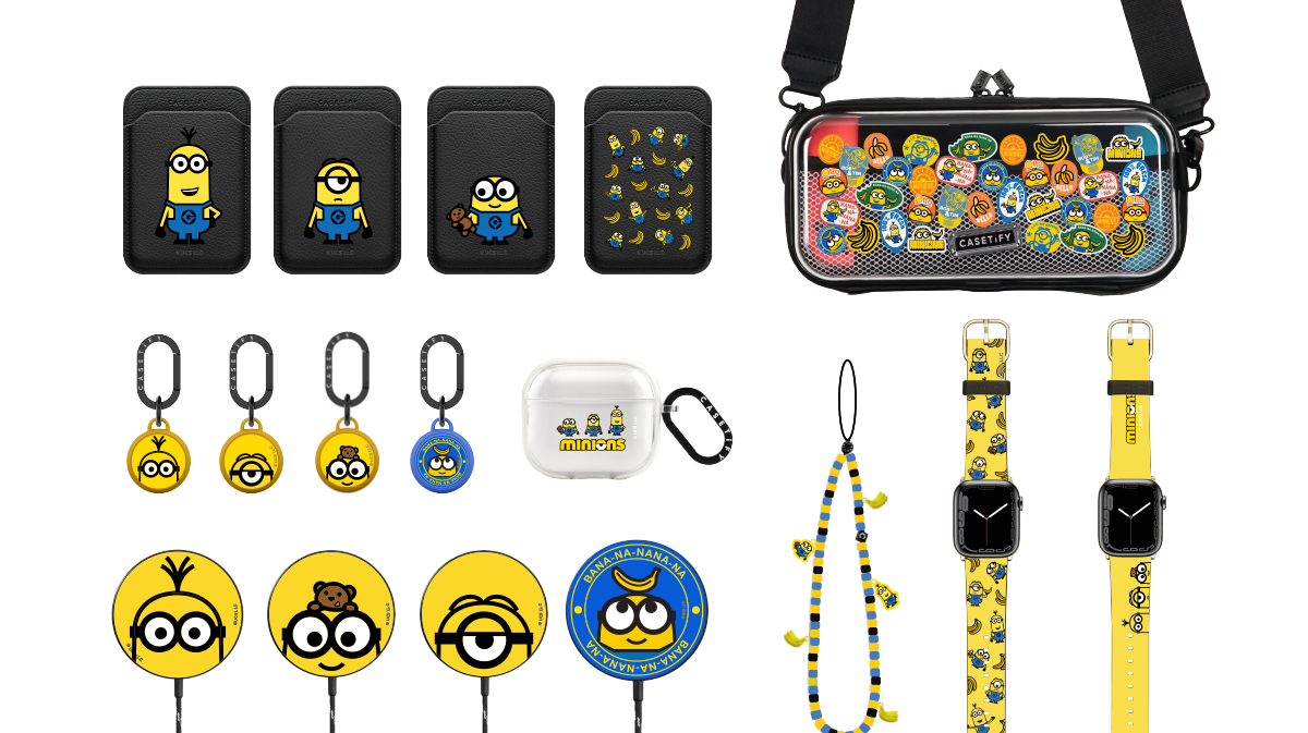 The CASETiFY x Minions collection has arrived