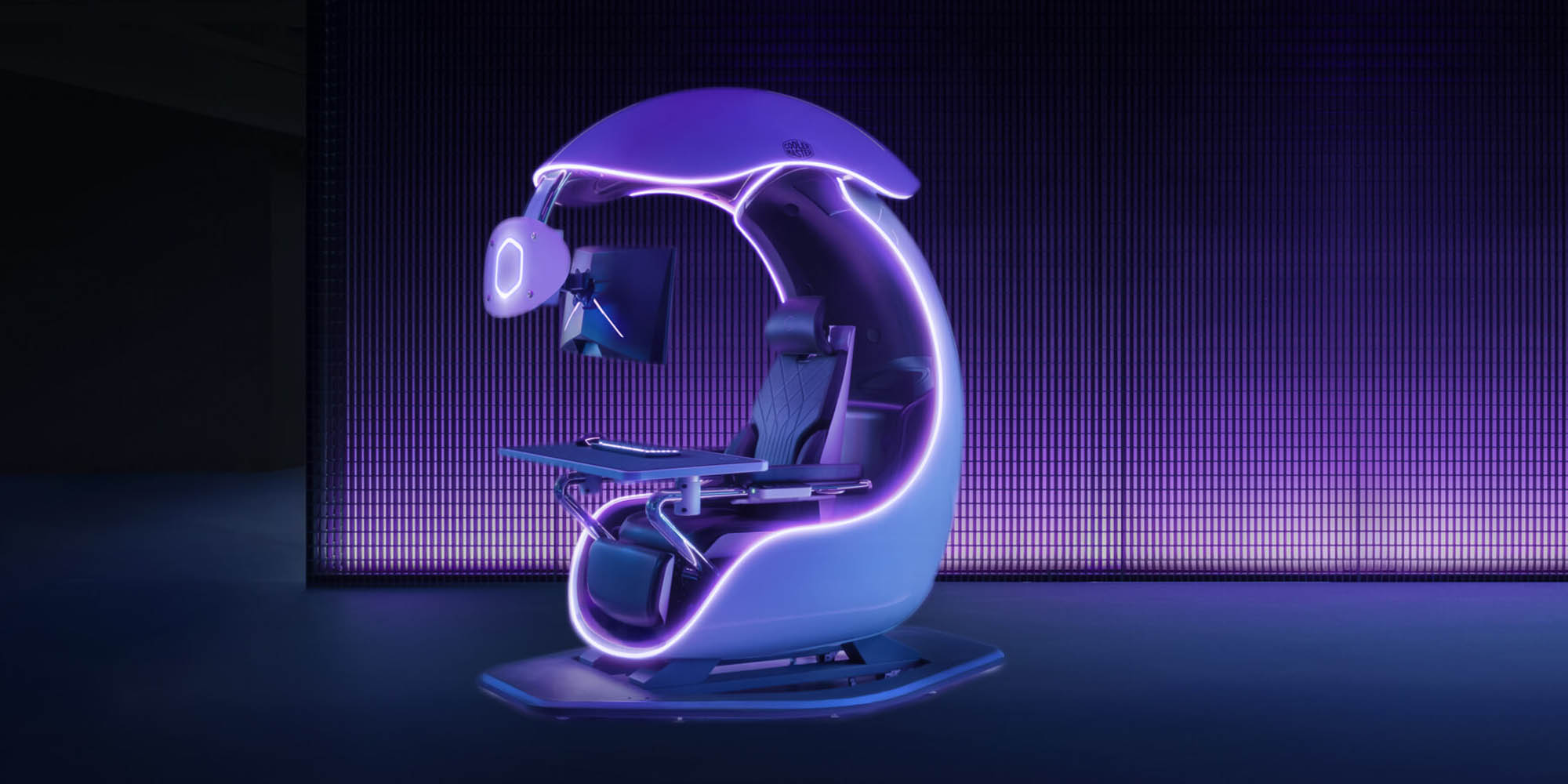 Cooler Master's Orb X battlestation immerses you in its cockpit