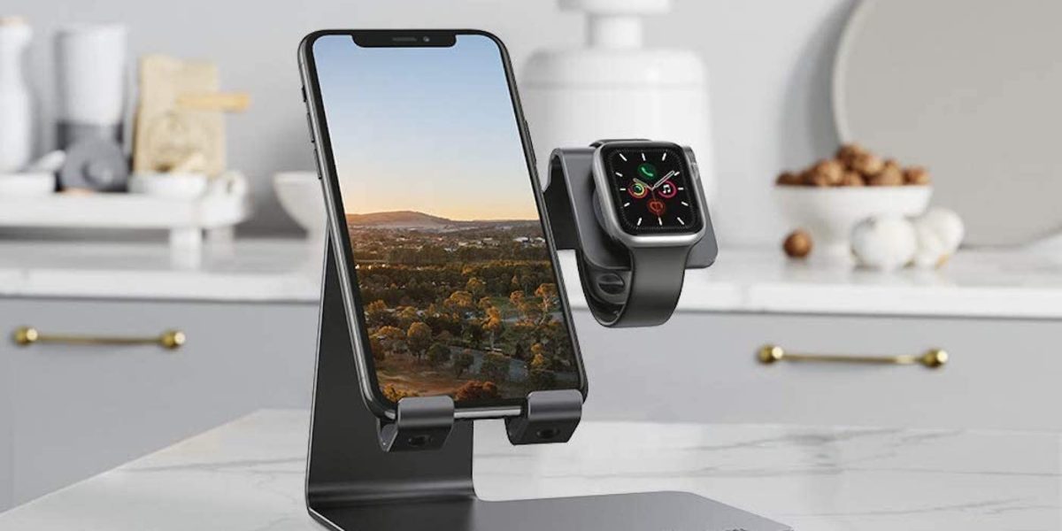 Lamicall's 2-in-1 iPhone and Apple Watch stand drops 40% to $12, plus ...