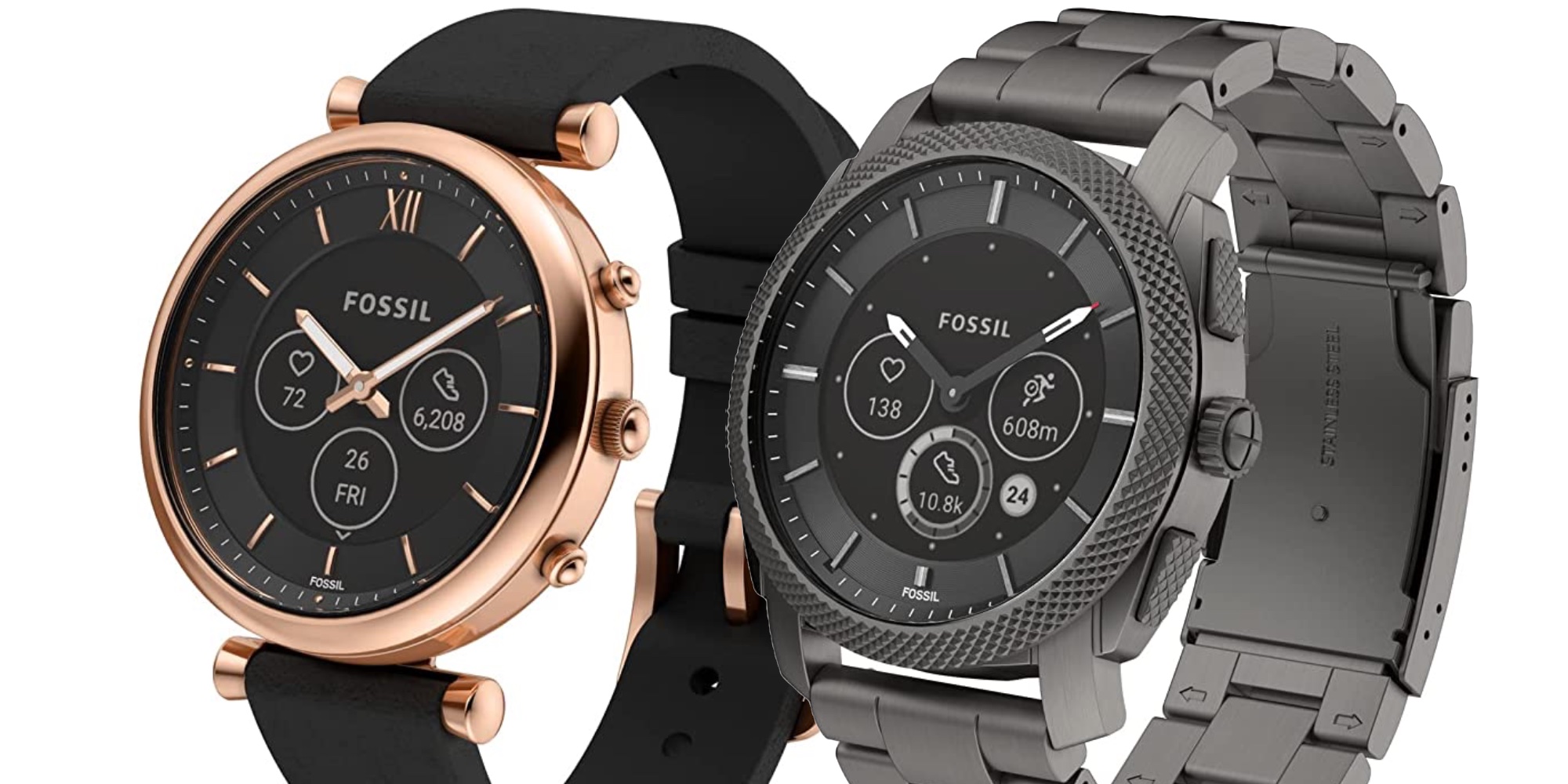 Fossil's new Carlie Gen 6 Hybrid Smartwatches see first discounts from ...