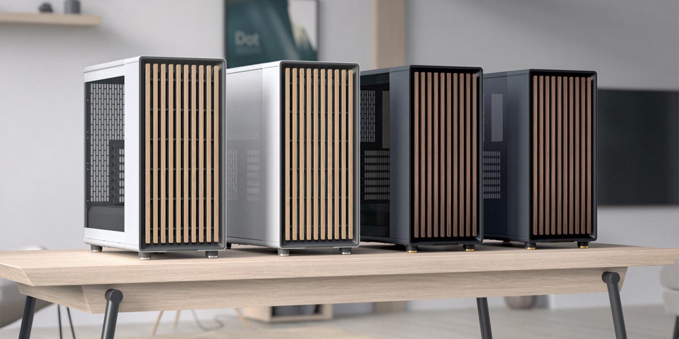 Fractal Design North is a mid-century modern PC case