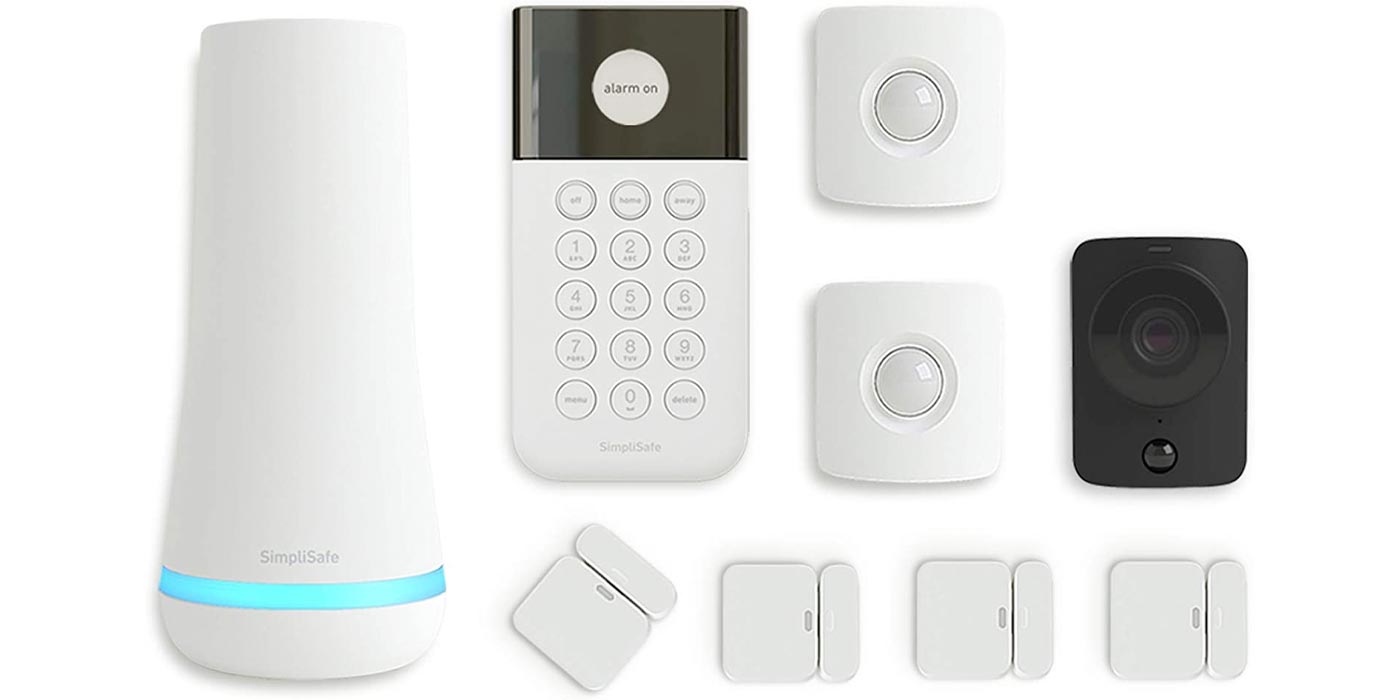 SimpliSafe's 9-piece security kit with HD camera secures your home at ...