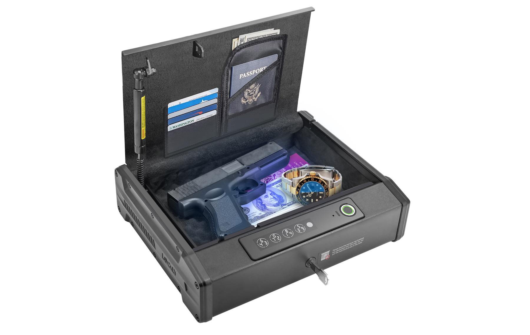 New smart safe from Lockly: Tamper notifications, biometrics, more