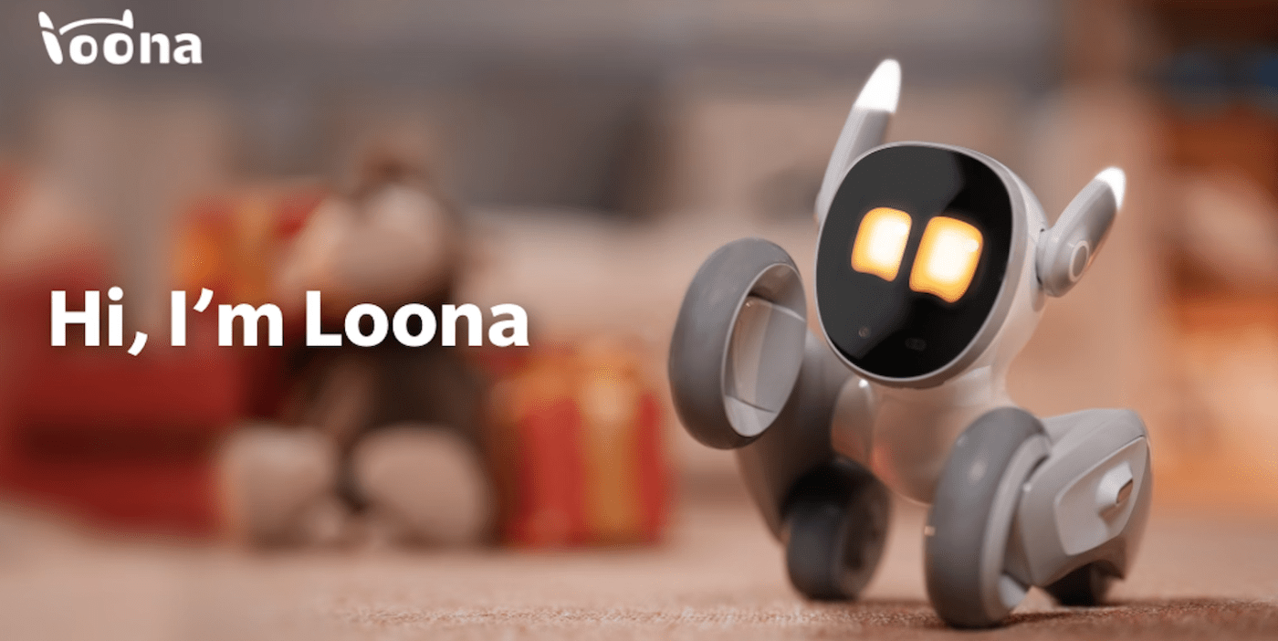 Loona is the new adorable little smart robot puppy you've always ...