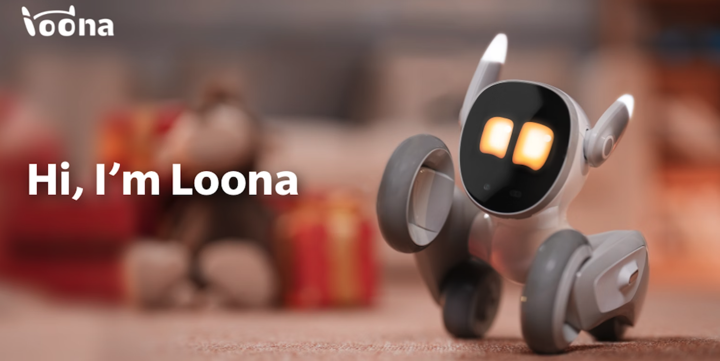 Loona is the new adorable little smart robot puppy you've always ...