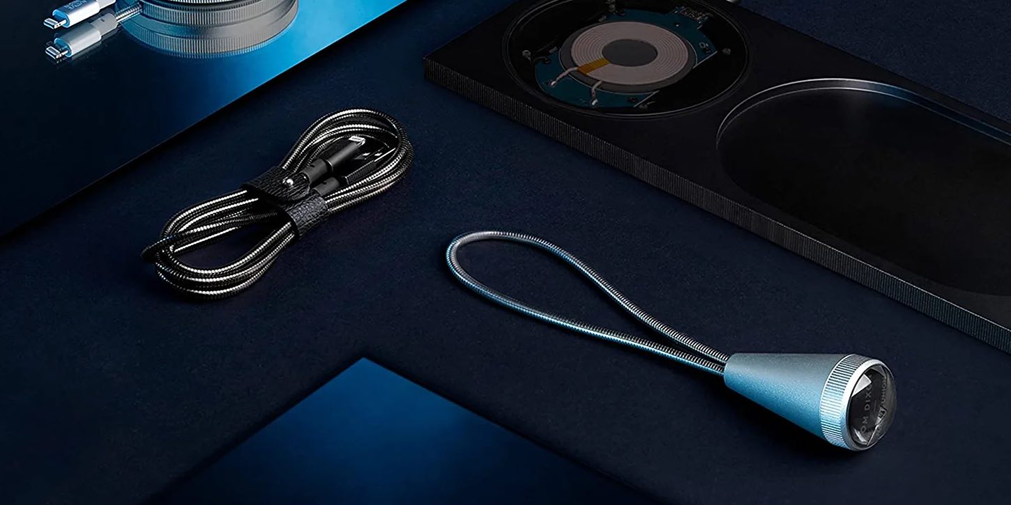 Native Union's steel cone Lightning cable with a screw-off magnifying ...