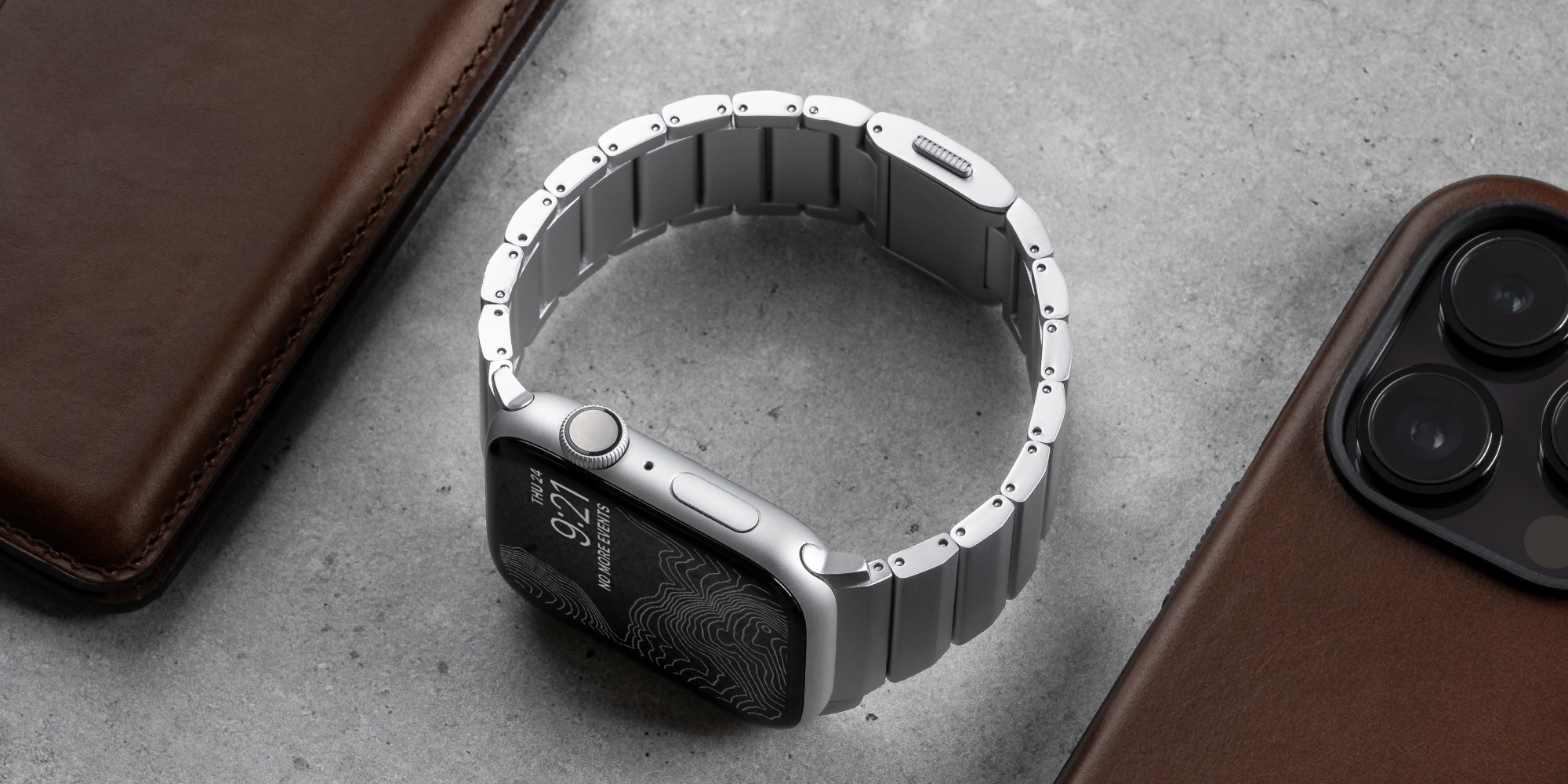 Nomad Aluminum Apple Watch Band arrives in two styles