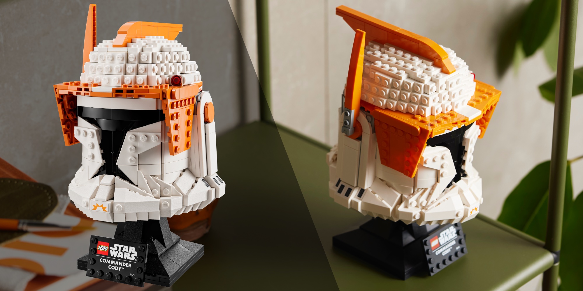 LEGO Commander Cody and Captain Rex Helmets are official!