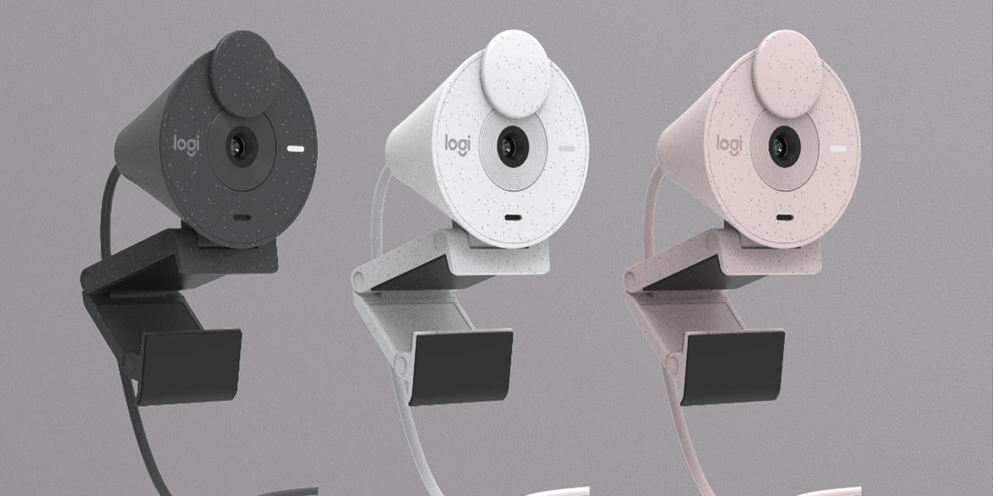 Logitech Brio 300 HD webcam includes a physical shutter for $70