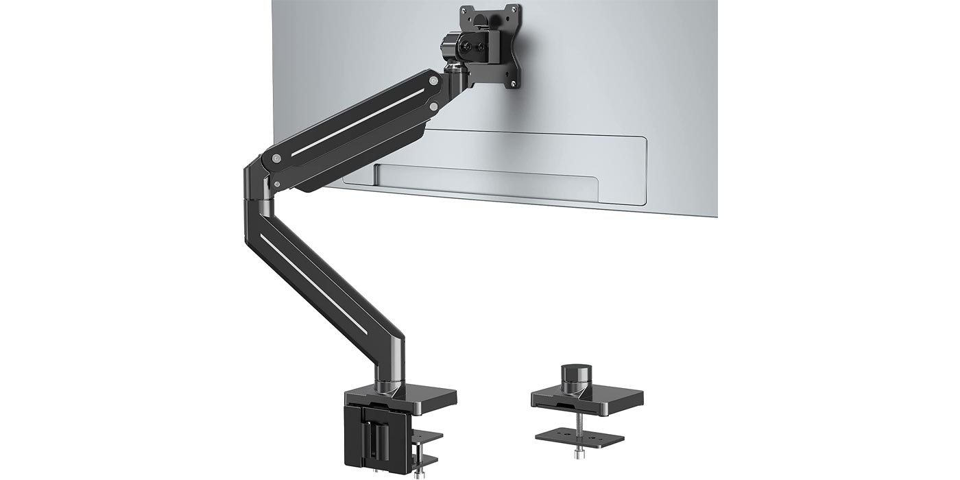 MOUNTUP's UltraWide monitor arm supports larger displays at low of $70 ...