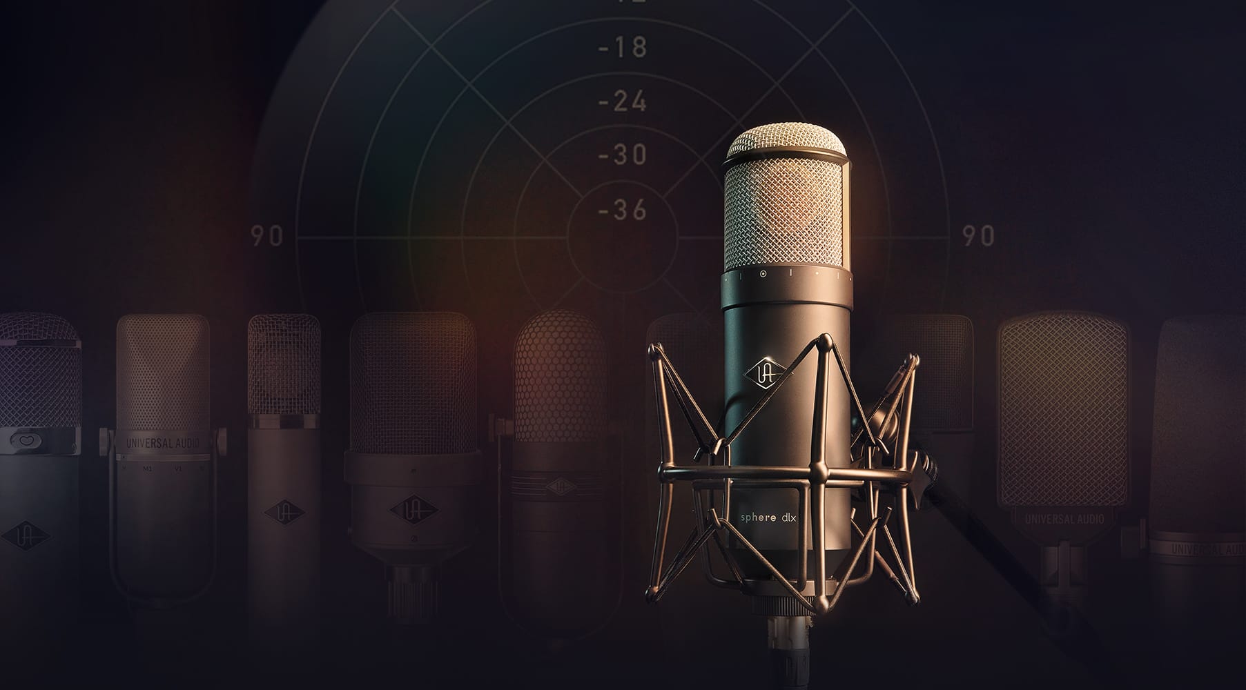 New Universal Audio microphones with powerful emulation tech