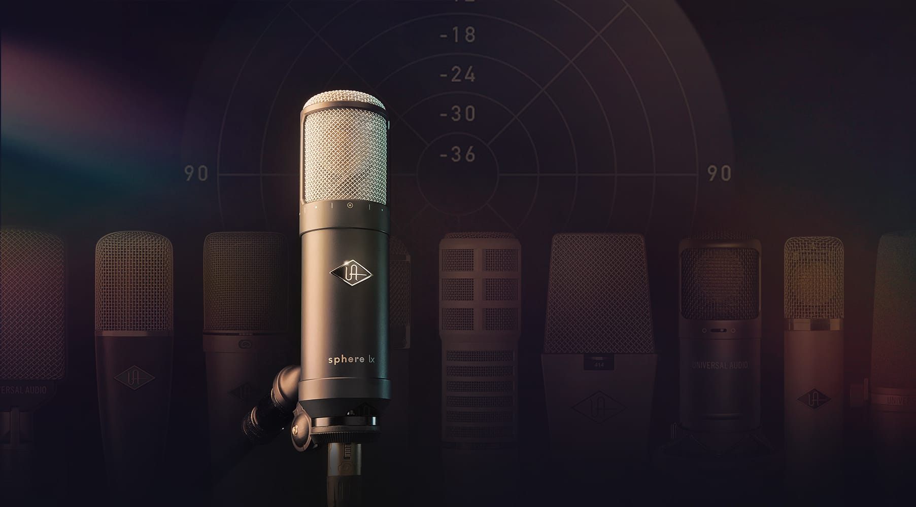 New Universal Audio microphones with powerful emulation tech