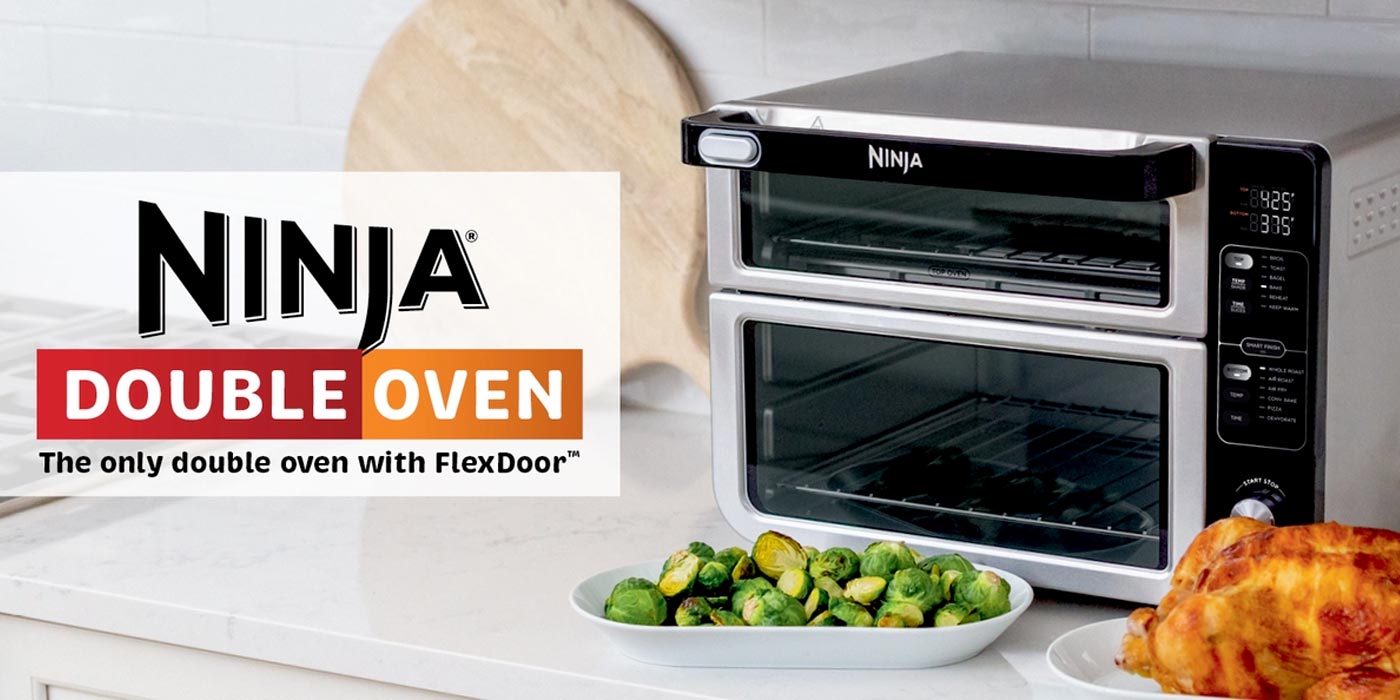 Ninja Double Oven can finish two meals at the same time