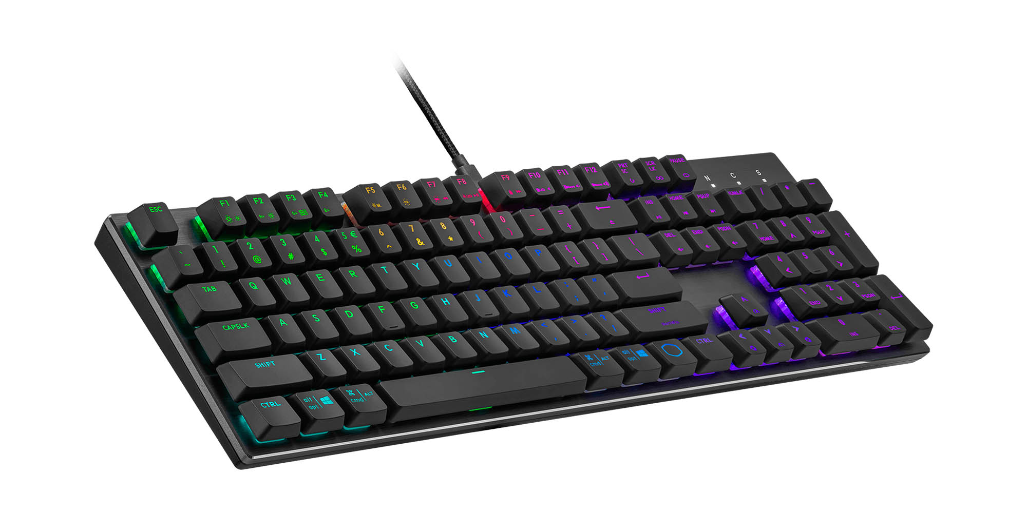 Cooler Master's SK652 Low-Profile Mechanical Gaming Keyboard returns to ...