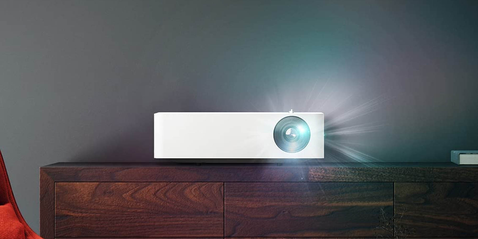 LG's Cinebeam UHD 4K Smart Projector casts a 140-inch screen for the ...