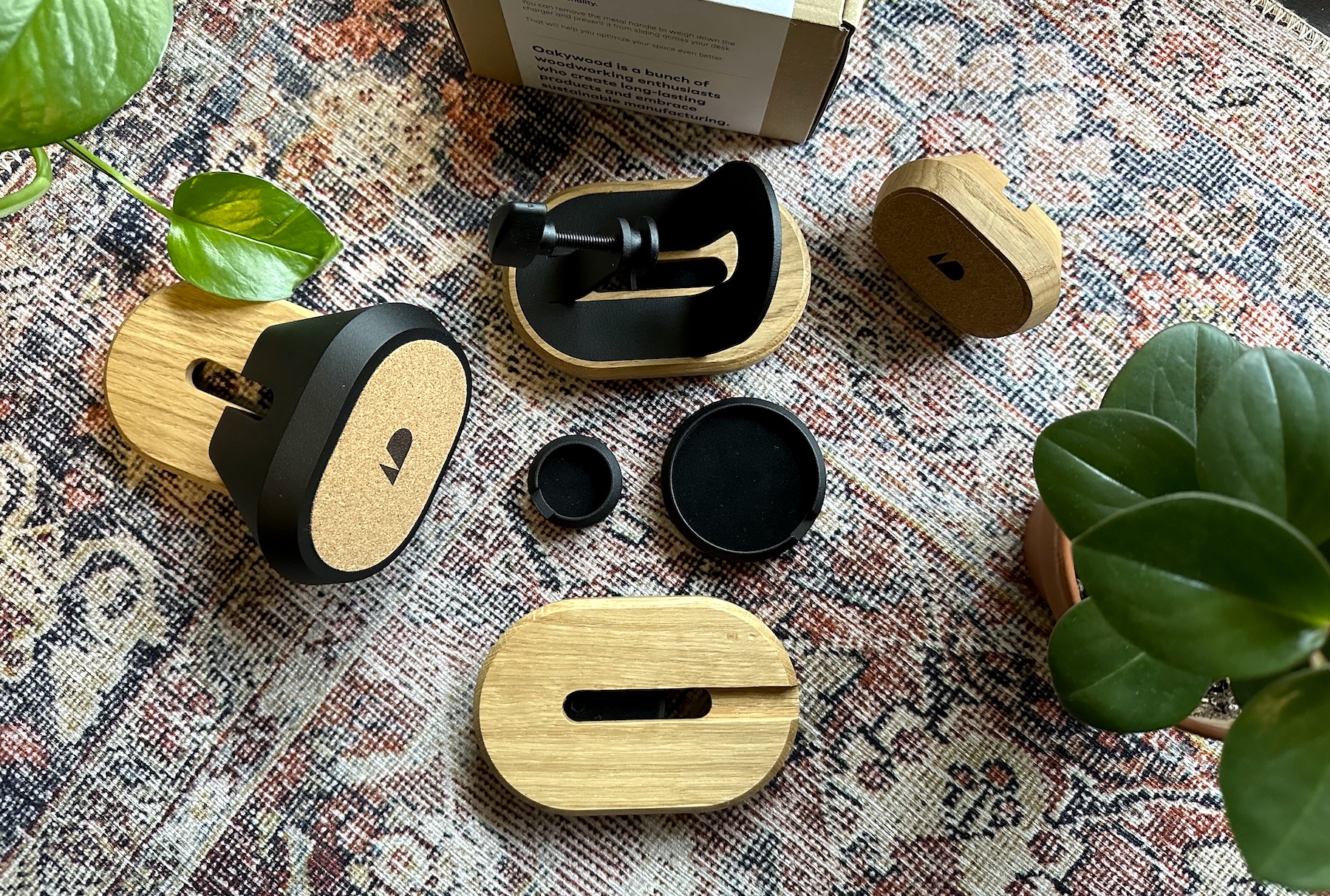 New wooden MagSafe stands from Oakywood