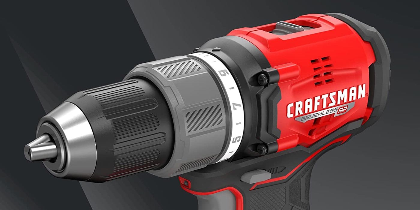CRAFTSMAN's RP+ 20V brushless drill/driver includes two batteries at ...