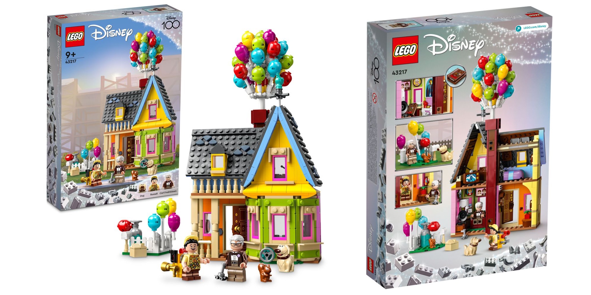 LEGO Up House revealed with other 100th anniversary Disney sets