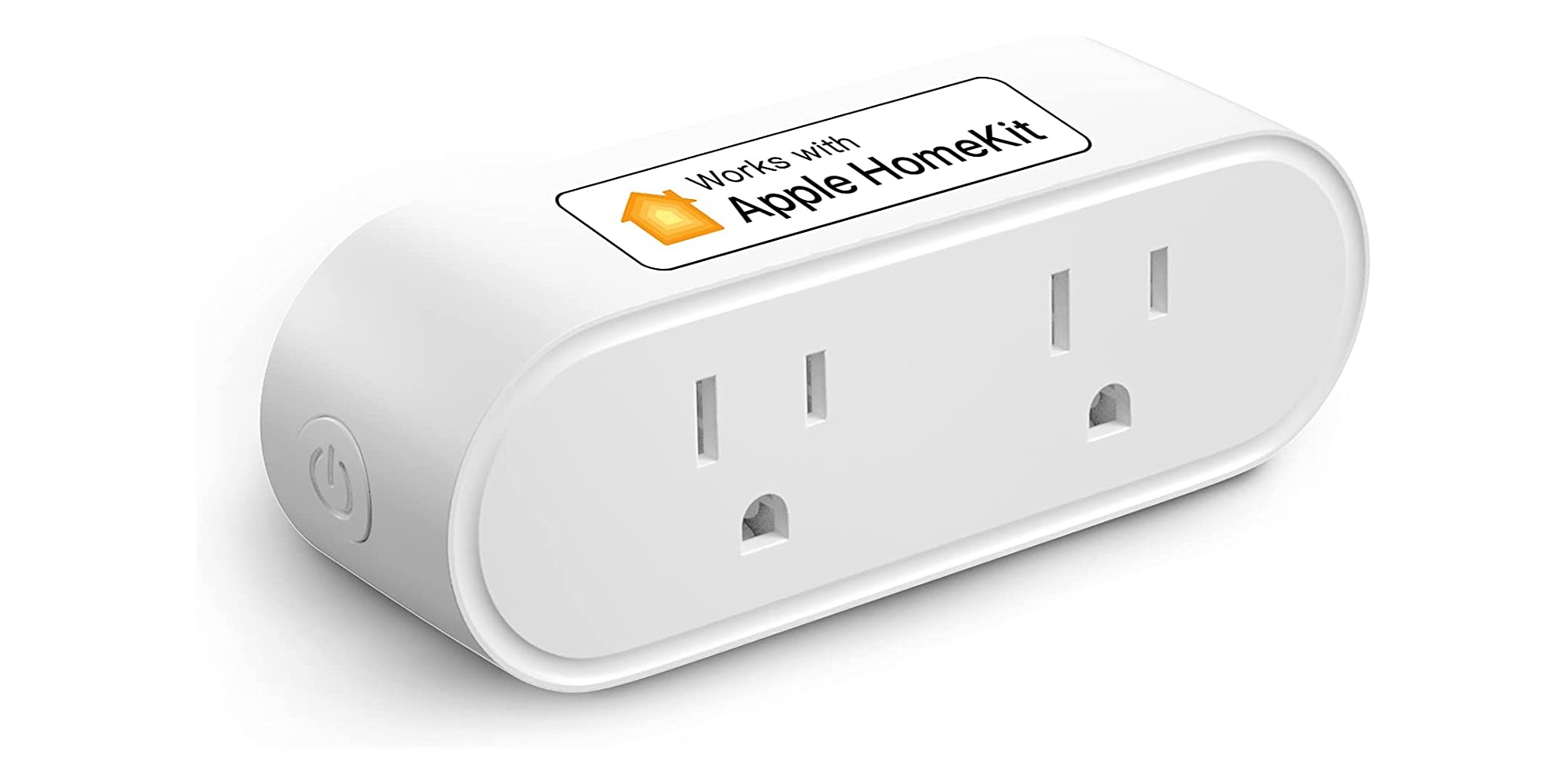 This dual outlet HomeKit smart plug works with Siri, Alexa, and ...