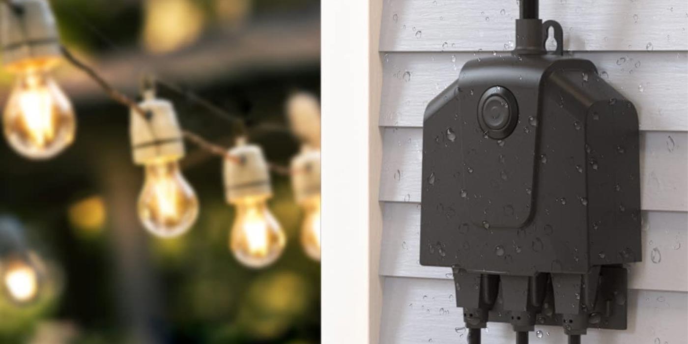Intelligent patio lighting awaits with meross triple outlet smart plugs ...