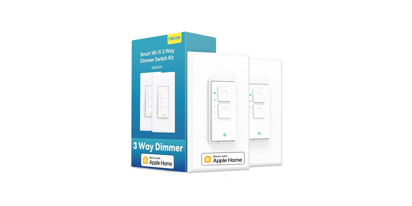 meross' 3-way HomeKit smart dimmer switch kit adds voice control to ...