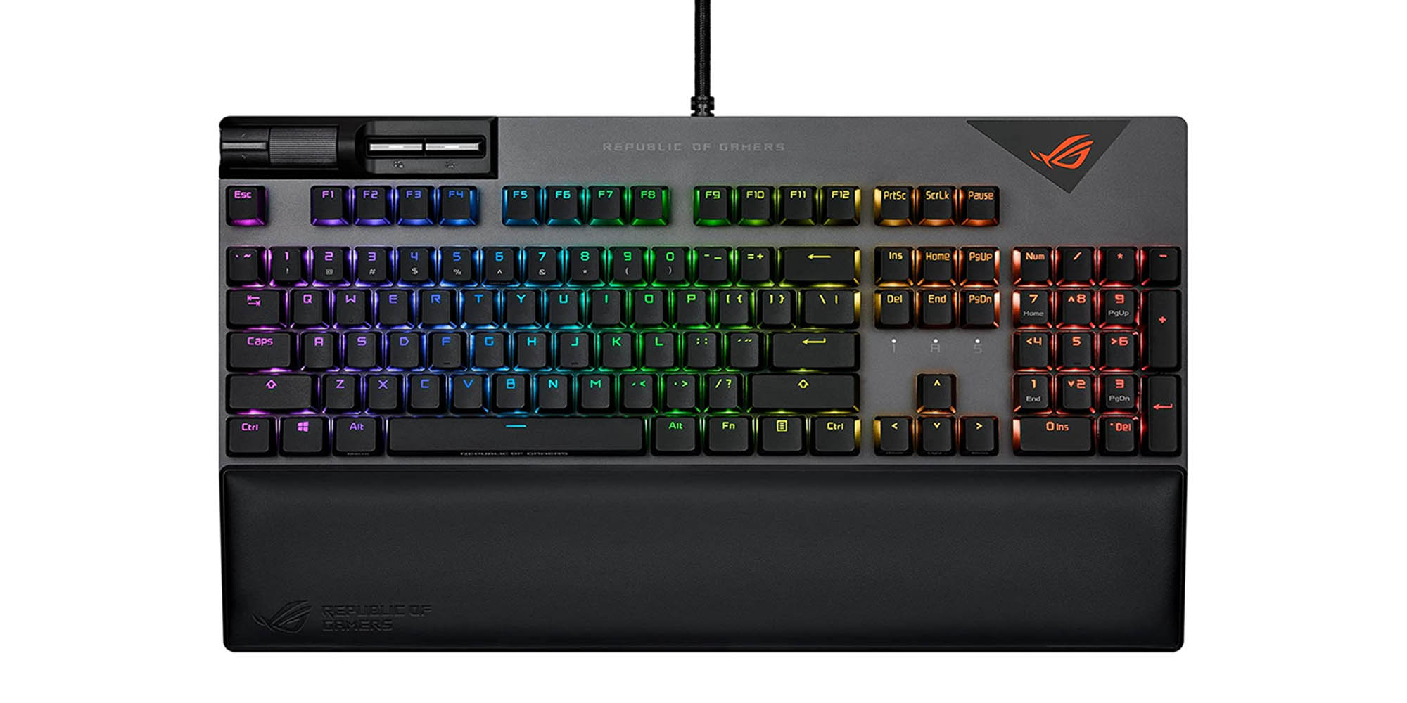 ASUS ROG Strix Flare II gaming keyboard with AniMe Matrix hits new low ...